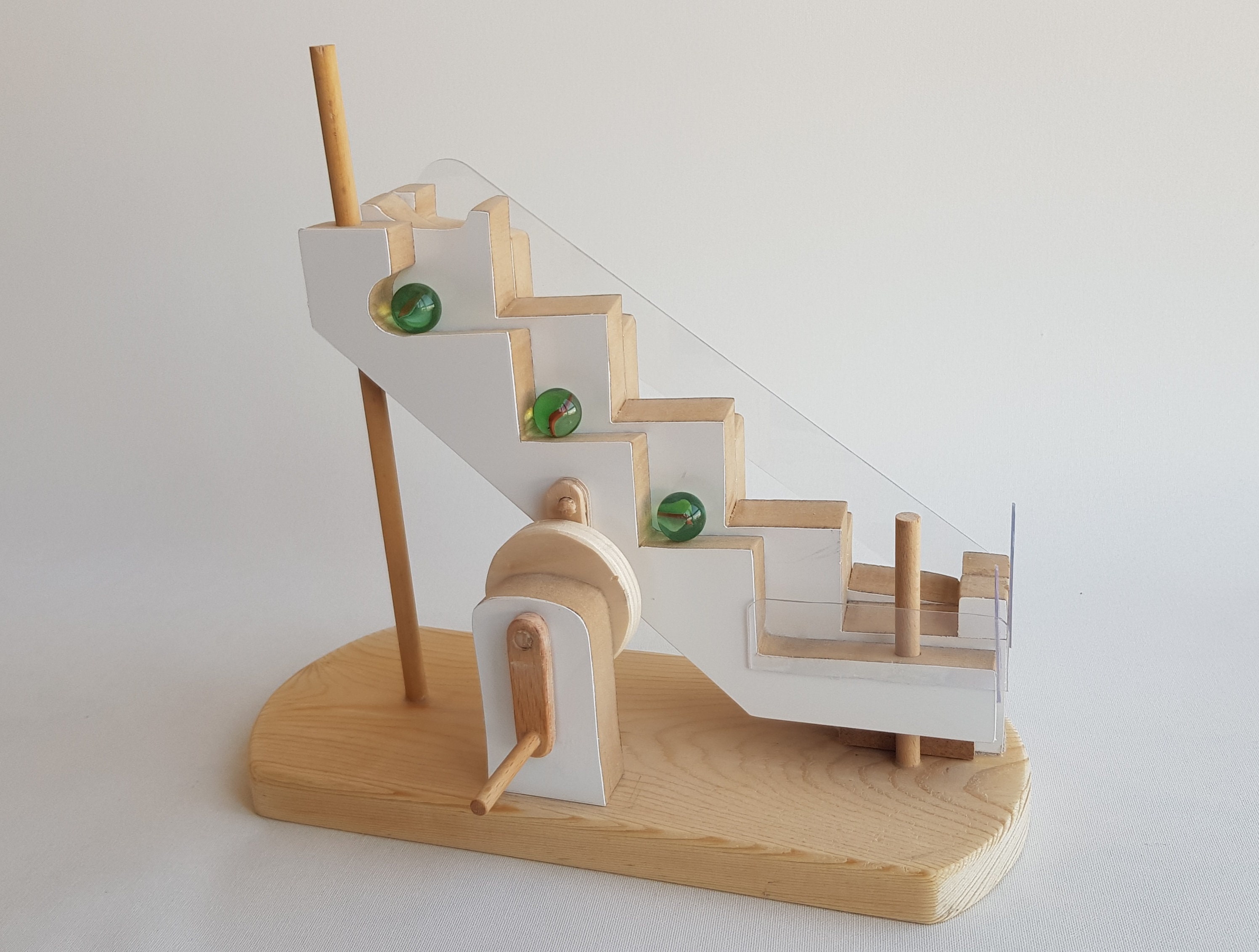 Wooden Staircase Marble Machine Pdf Printable Plans and Patterns Wooden ...