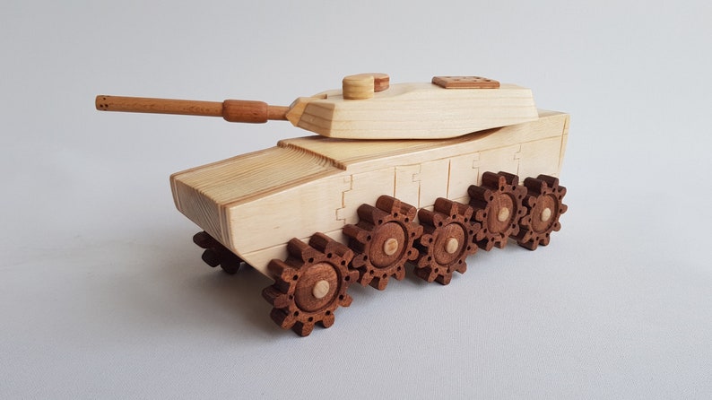 Wooden Gear Tank Toy Plans: Automata DIY Project (PDF Download) - Etsy