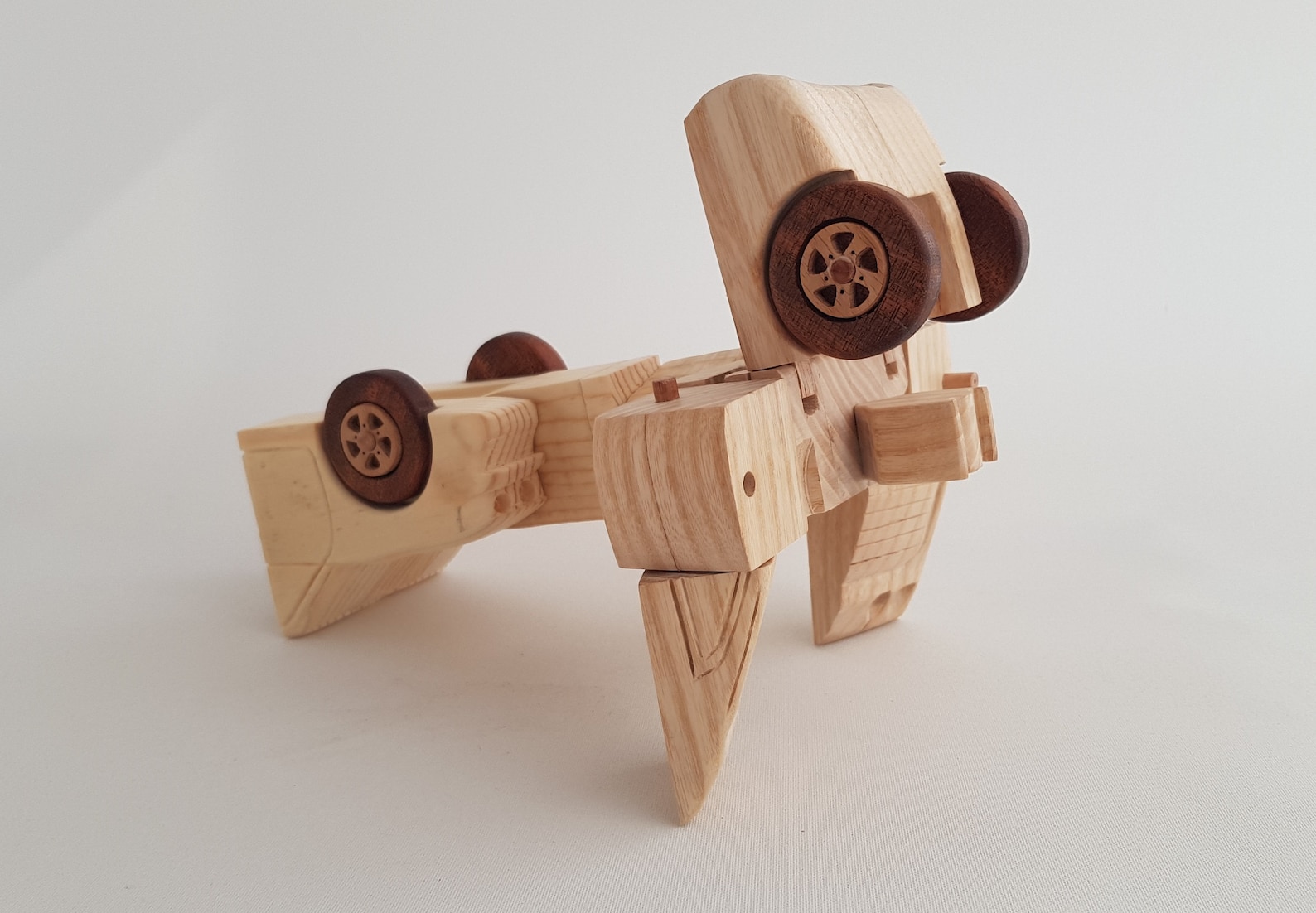 Wooden Transformer Car DIY Plans: Transformable Robot Toy (PDF Download ...