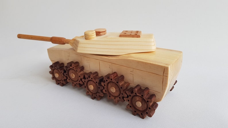Wooden Gear Tank Toy Plans: Automata DIY Project (PDF Download) - Etsy