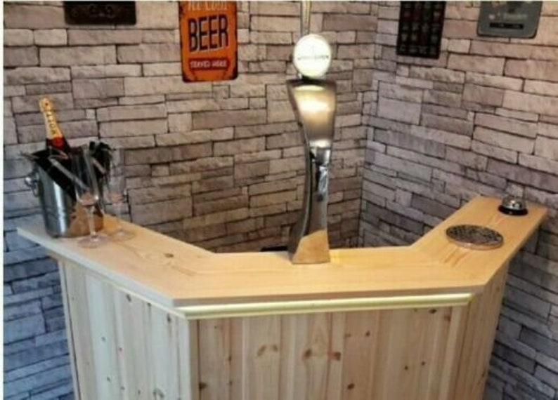 Corner Home Drinks Bar Perfect for Summerhousemancavehome & - Etsy