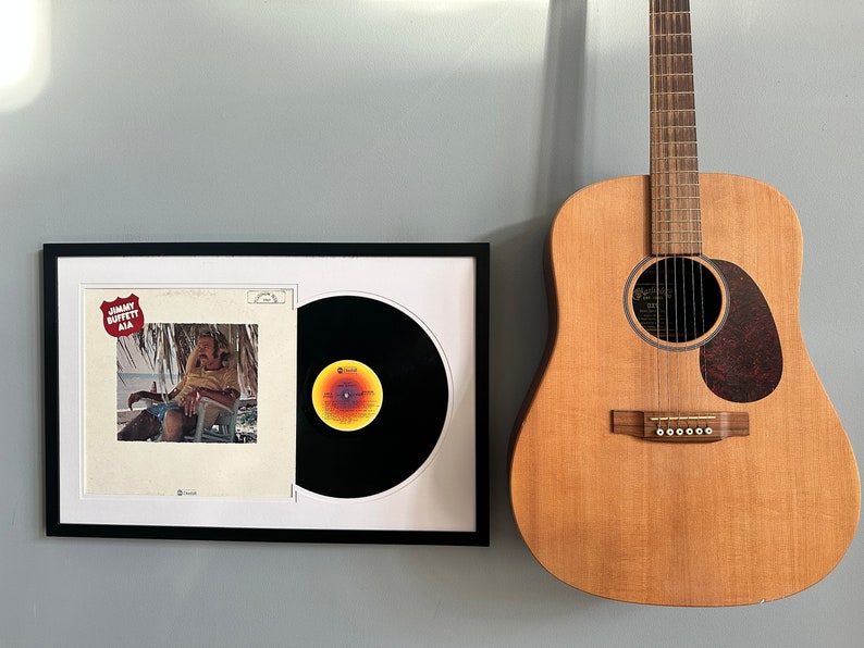 Jimmy Buffett - A1A, Framed Vinyl Record & Album Cover, Ready to Hang ...