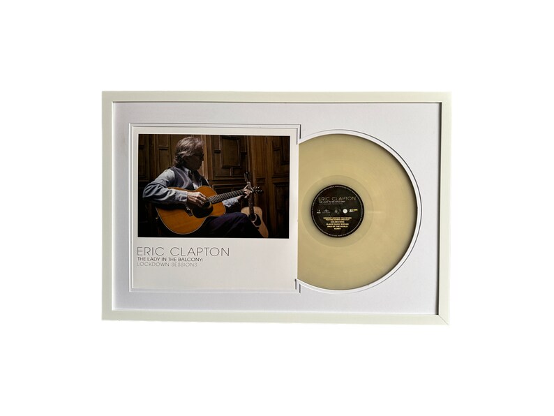 Eric Clapton, Lady in the Balcony - Lockdown Sessions, Framed Vinyl ...