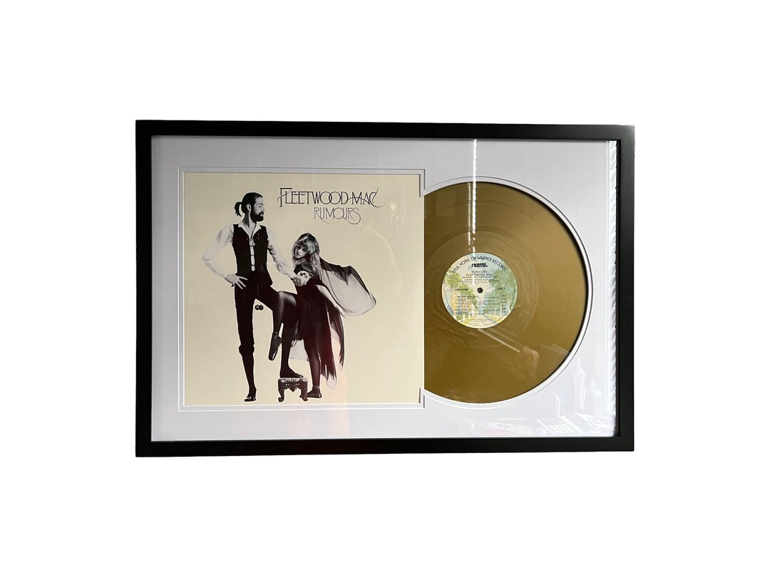 Fleetwood Mac - Rumours, Framed Vinyl Record & Album Cover, Ready to ...