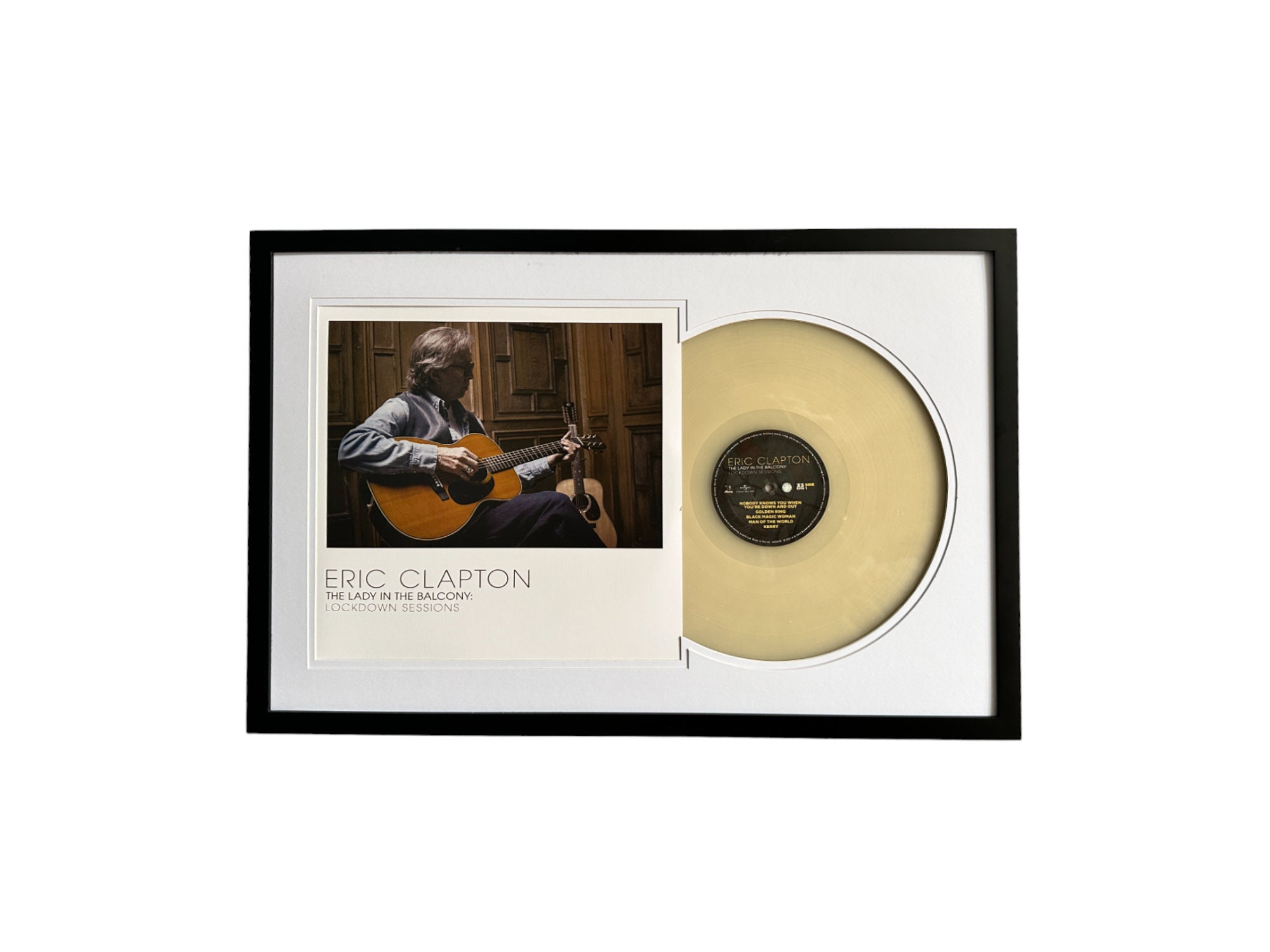 Eric Clapton, Lady in the Balcony - Lockdown Sessions, Framed Vinyl ...