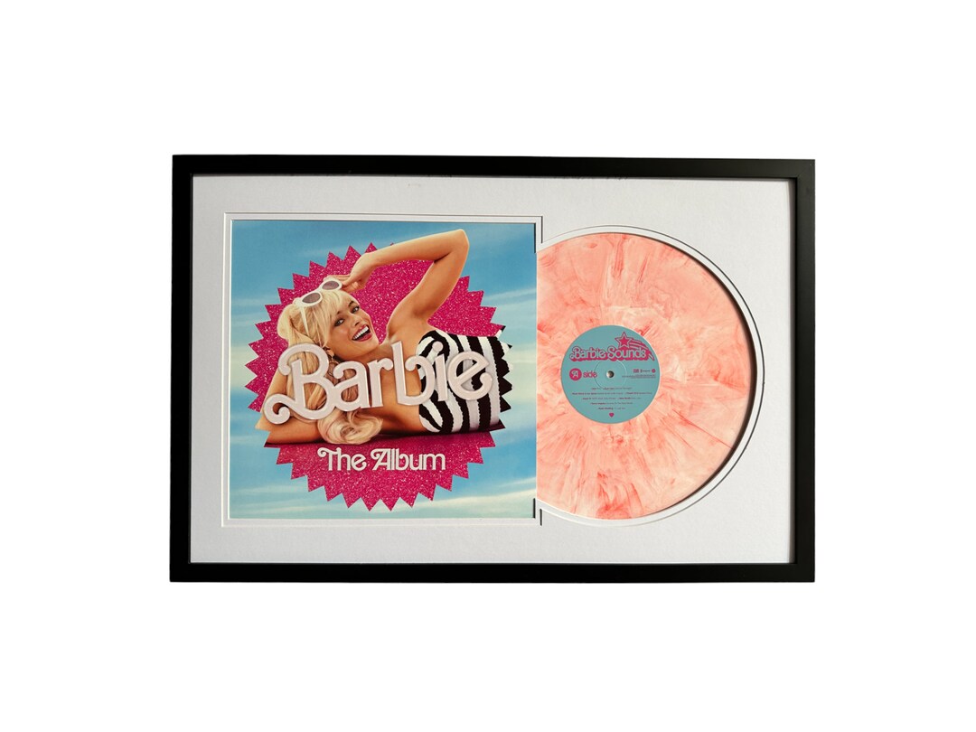 Barbie - the Album - Soundtrack (exclusive Pink Swirl LP), Framed Vinyl ...