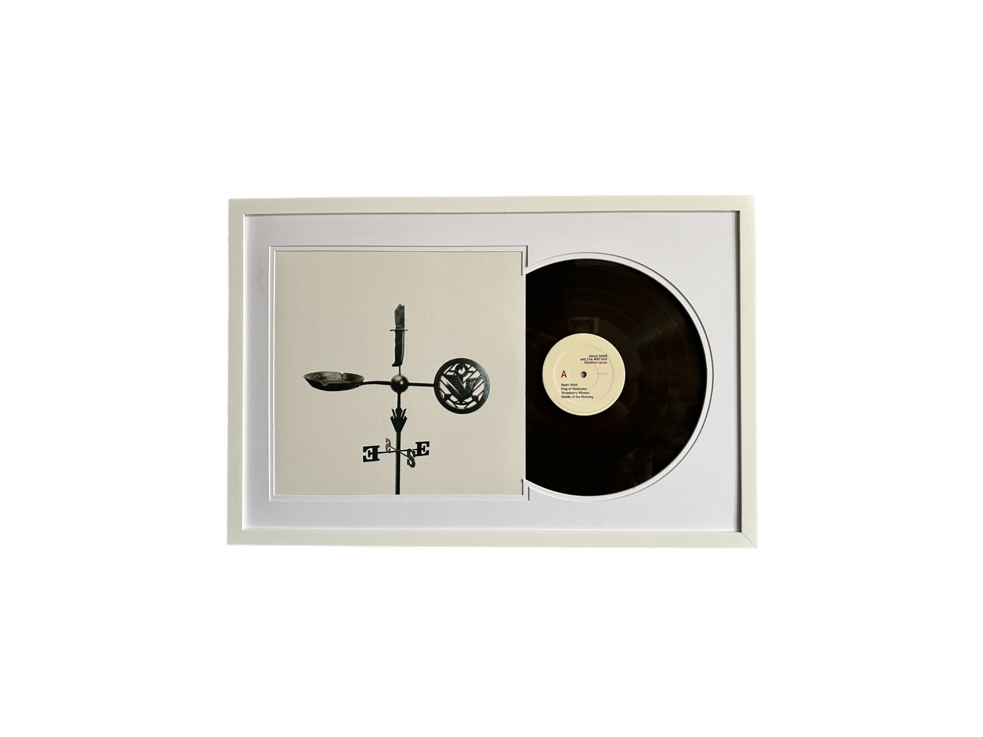 Jason Isbell - Weathervanes, Framed Vinyl Record & Album Cover, Ready ...