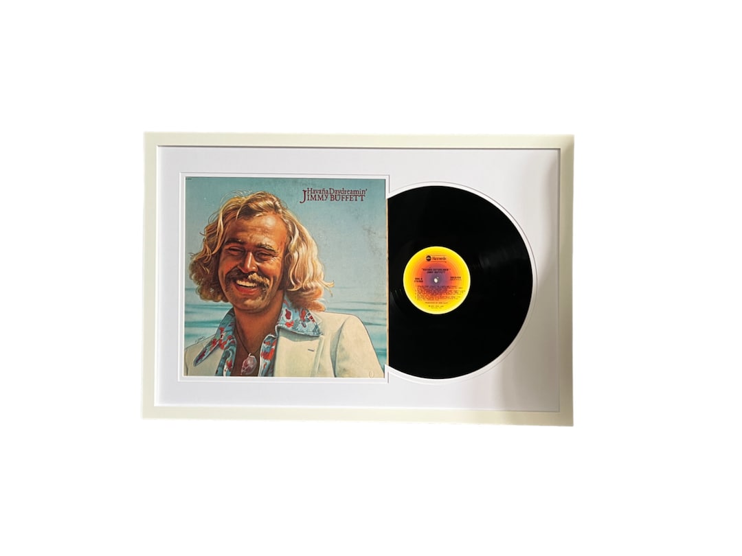 Jimmy Buffett - Havana Daydreamin', Framed Vinyl Record & Album Cover ...
