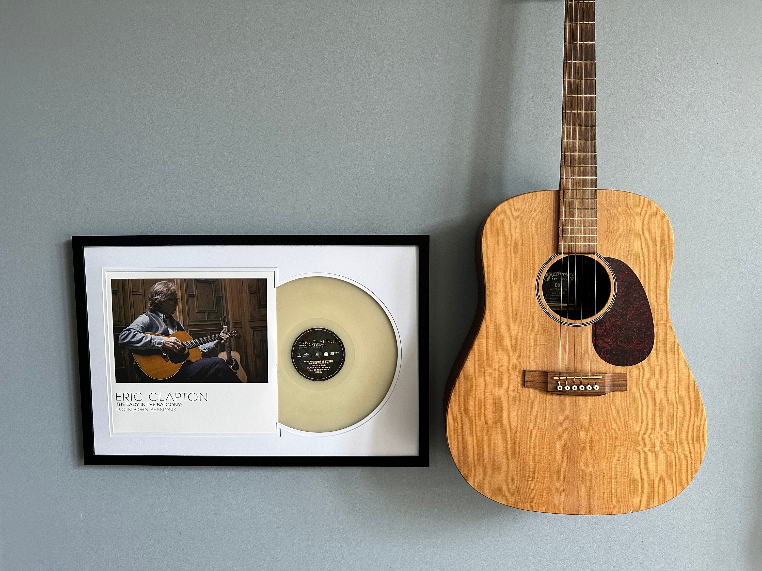 Eric Clapton, Lady in the Balcony - Lockdown Sessions, Framed Vinyl ...