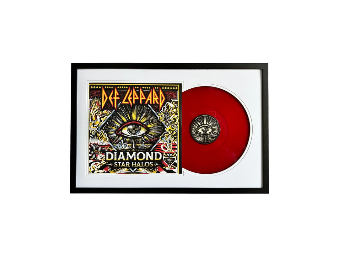 Def Leppard - Diamond Star Halos (limited Edition Red/yellow Vinyl ...