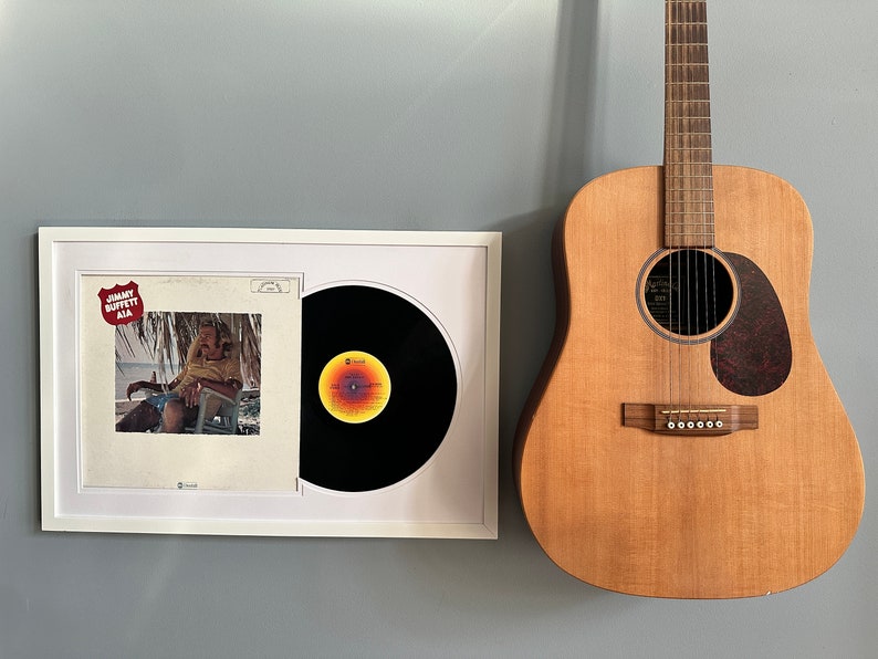 Jimmy Buffett - A1A, Framed Vinyl Record & Album Cover, Ready to Hang ...