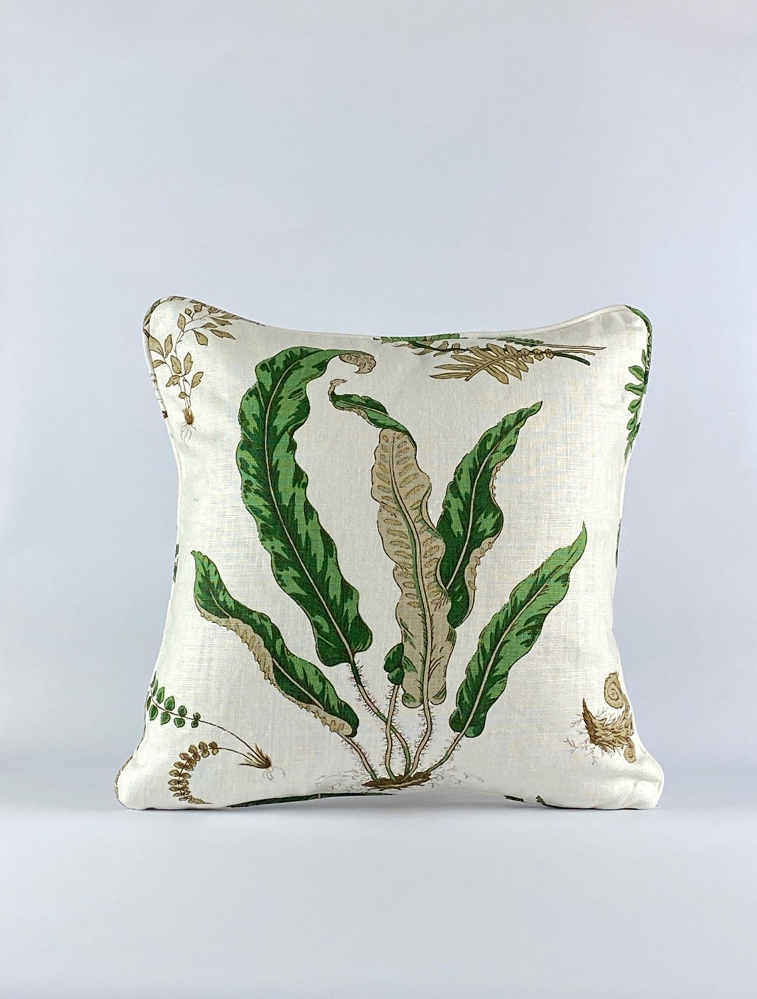 GP & J Baker Ferns Green and White. - Etsy