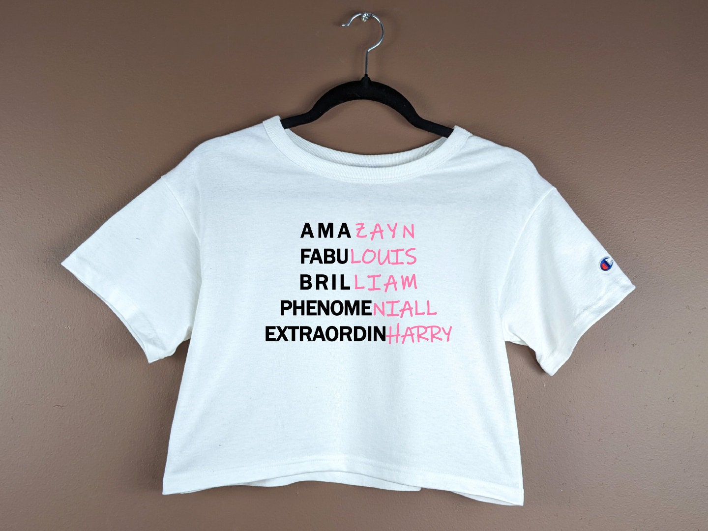 Homemade One Direction Shirt Ideas