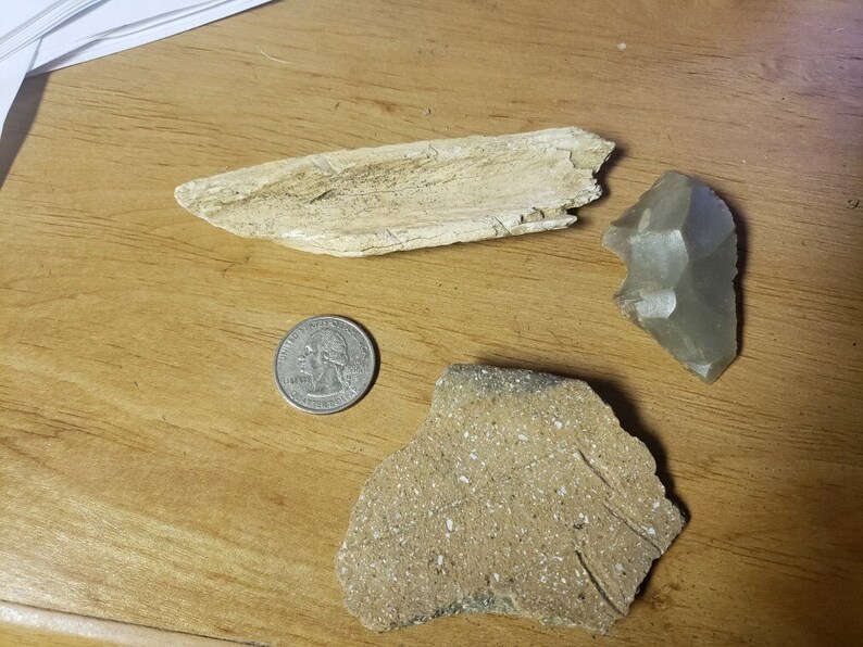 Three, Rare, Native American Artifacts - Etsy