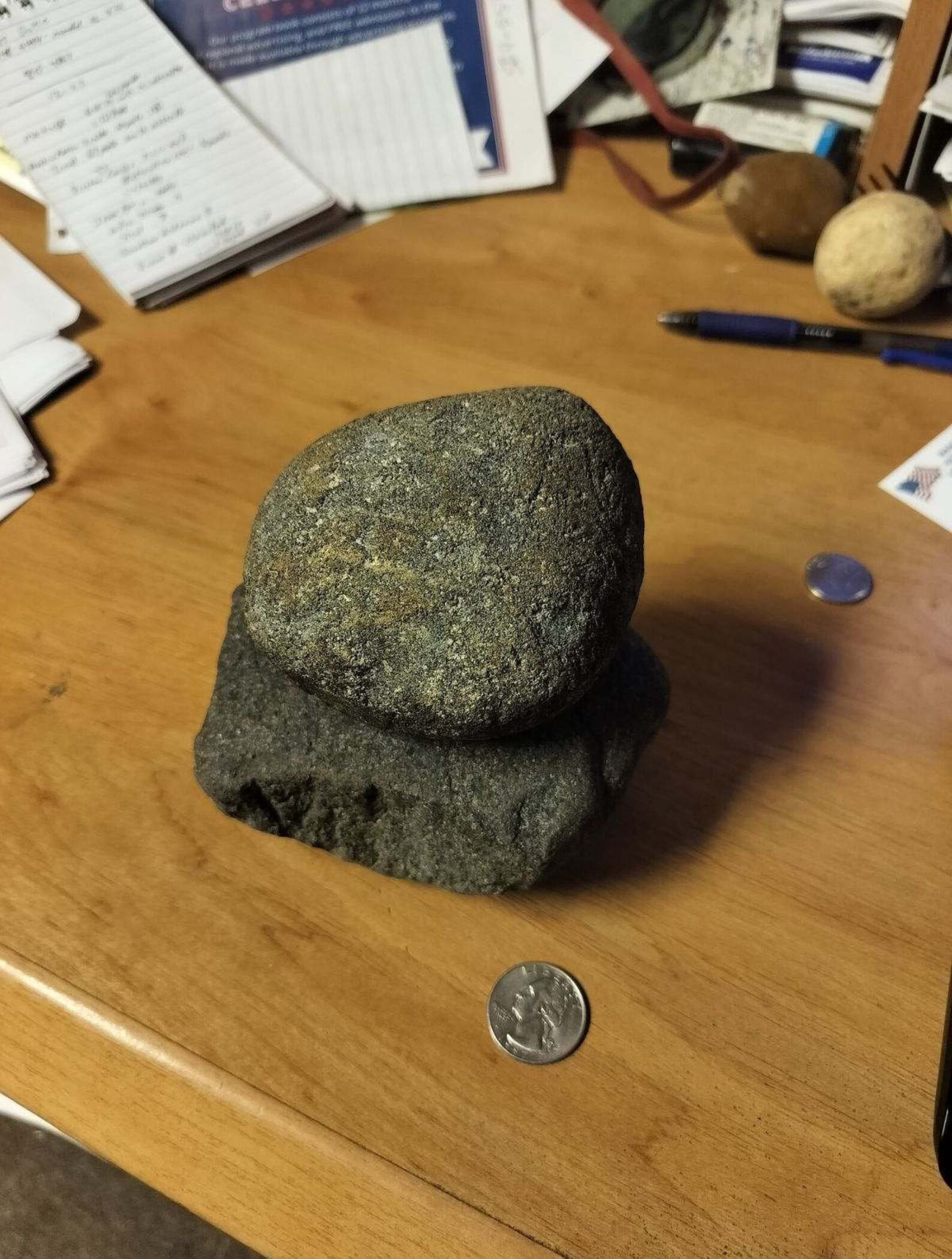 Ancient, Authentic, Native American Nut/ Camp Stone and Pestle - Etsy