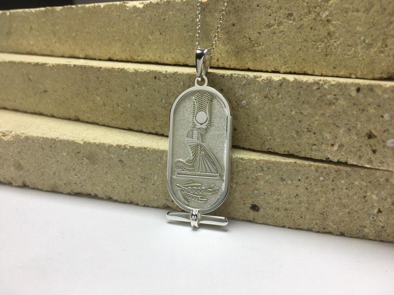 Renenutet Cartouche Necklace Egyptian Snake Goddess. Egyptian - Etsy