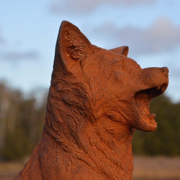 Fox Statue for the Garden - Etsy