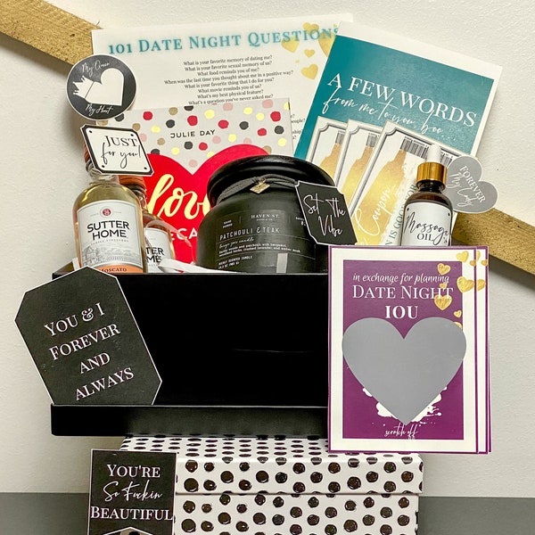 Date Night Box for Couple - Etsy