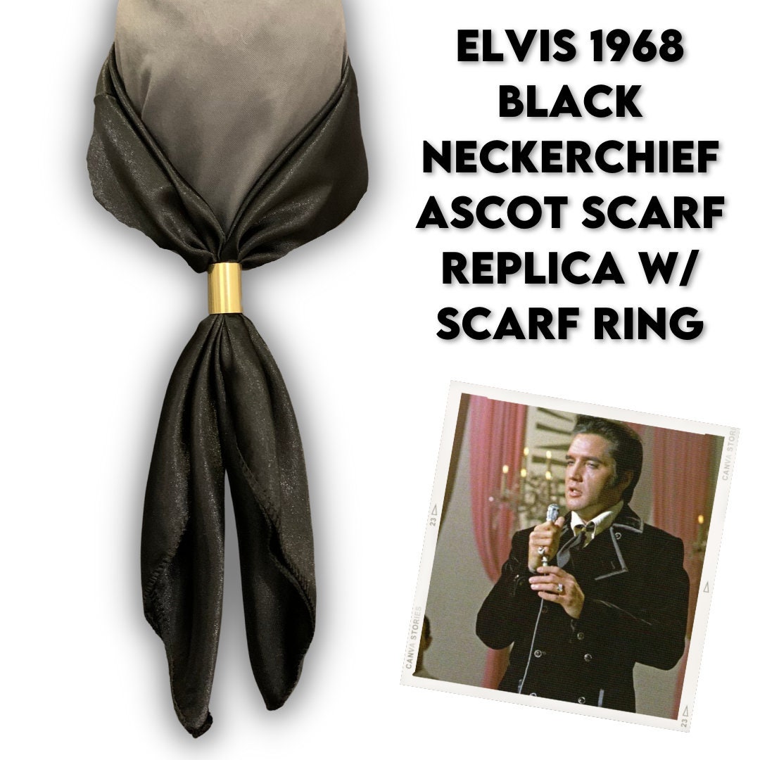 Elvis Presley Replica '68 Comeback Special Black "if I Can Dream ...