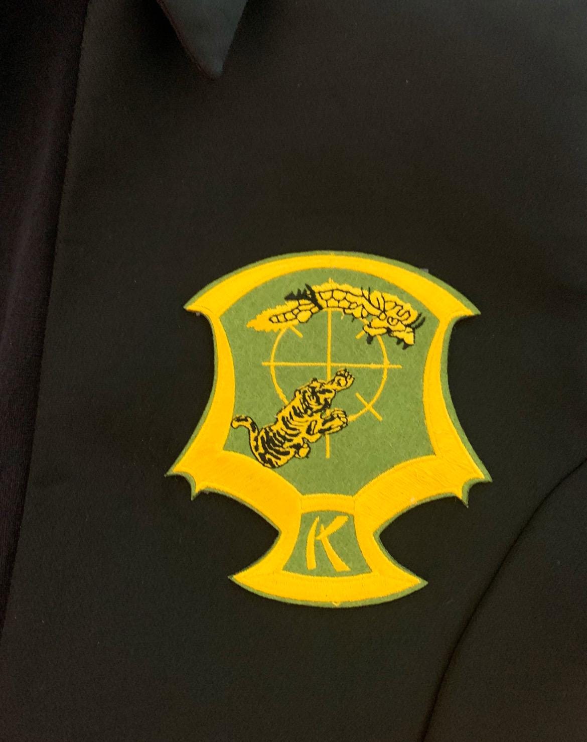 Kenpo Karate Crest Embroidered Patch 1971 | Elvis Tribute Artist (green ...