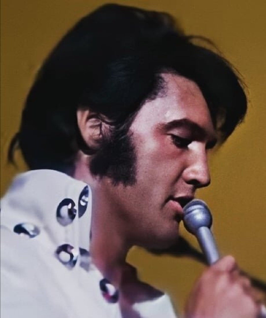 Elvis Presley 1970 Professional Faux Mutton Chop Sideburns for Elvis ...
