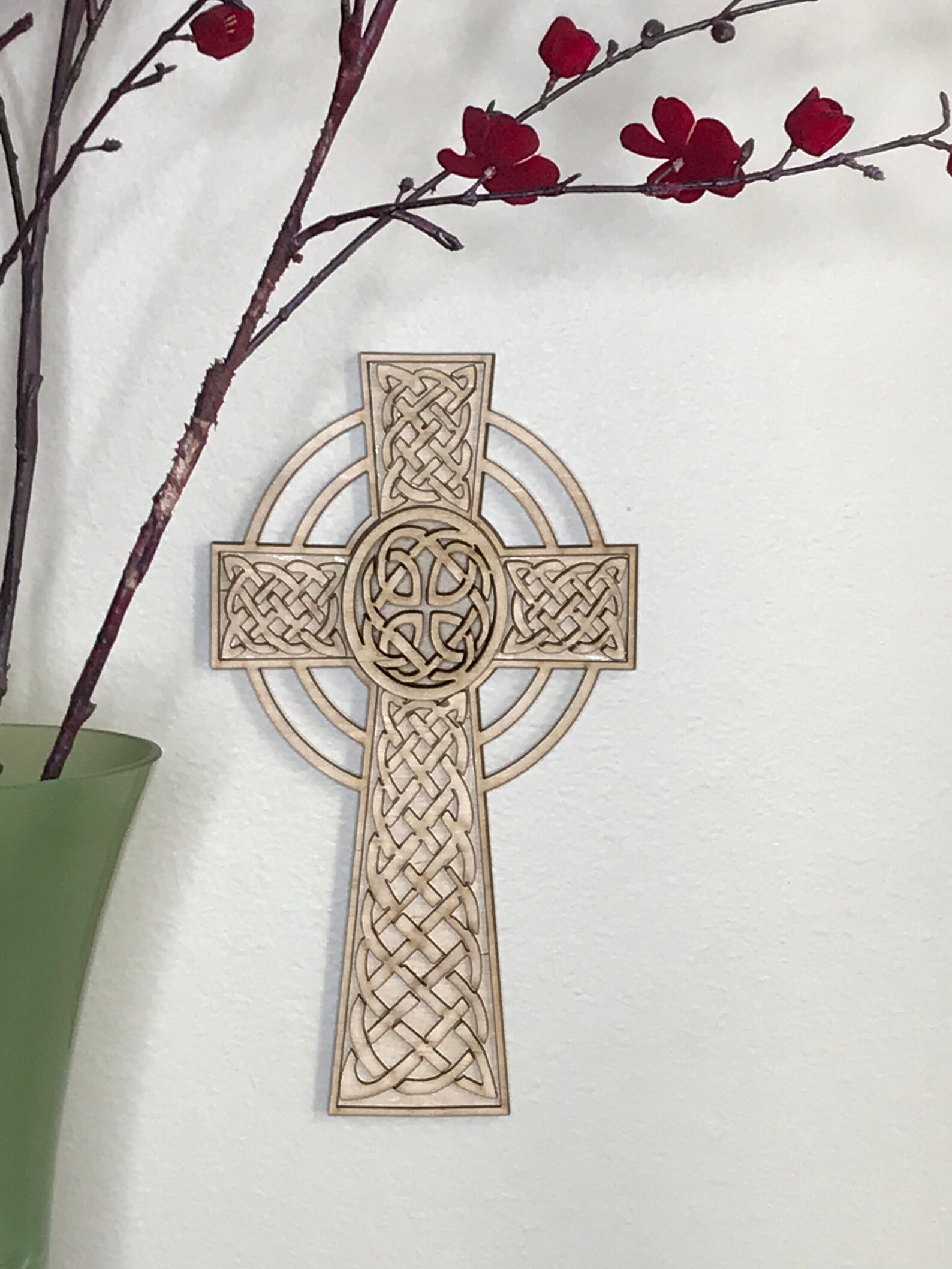 Irish Blessing Celtic Cross Wood Cross Irish Prayer Cross - Etsy