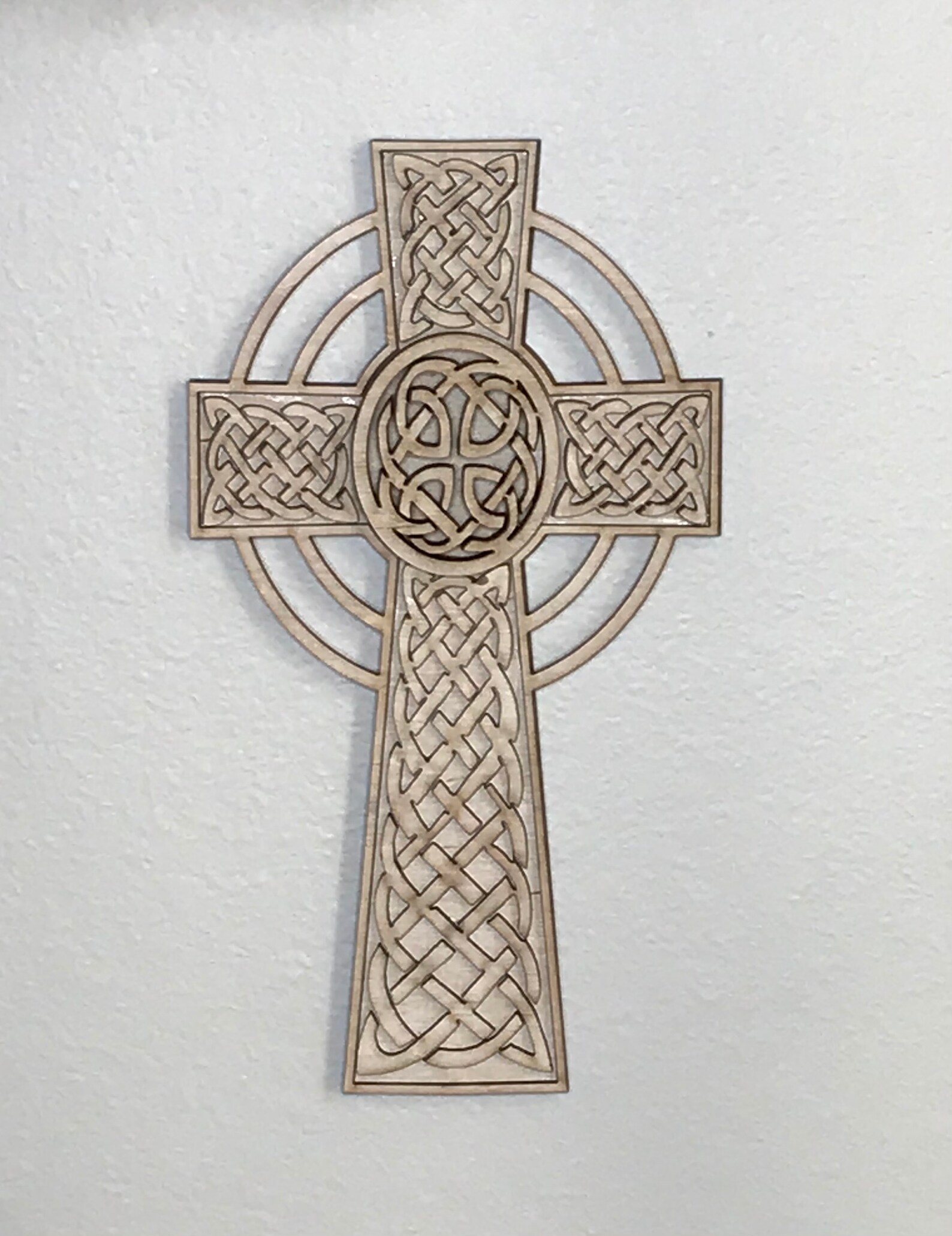 Celtic Cross Wall Hanging St. Patricks Day Irish Cross | Etsy