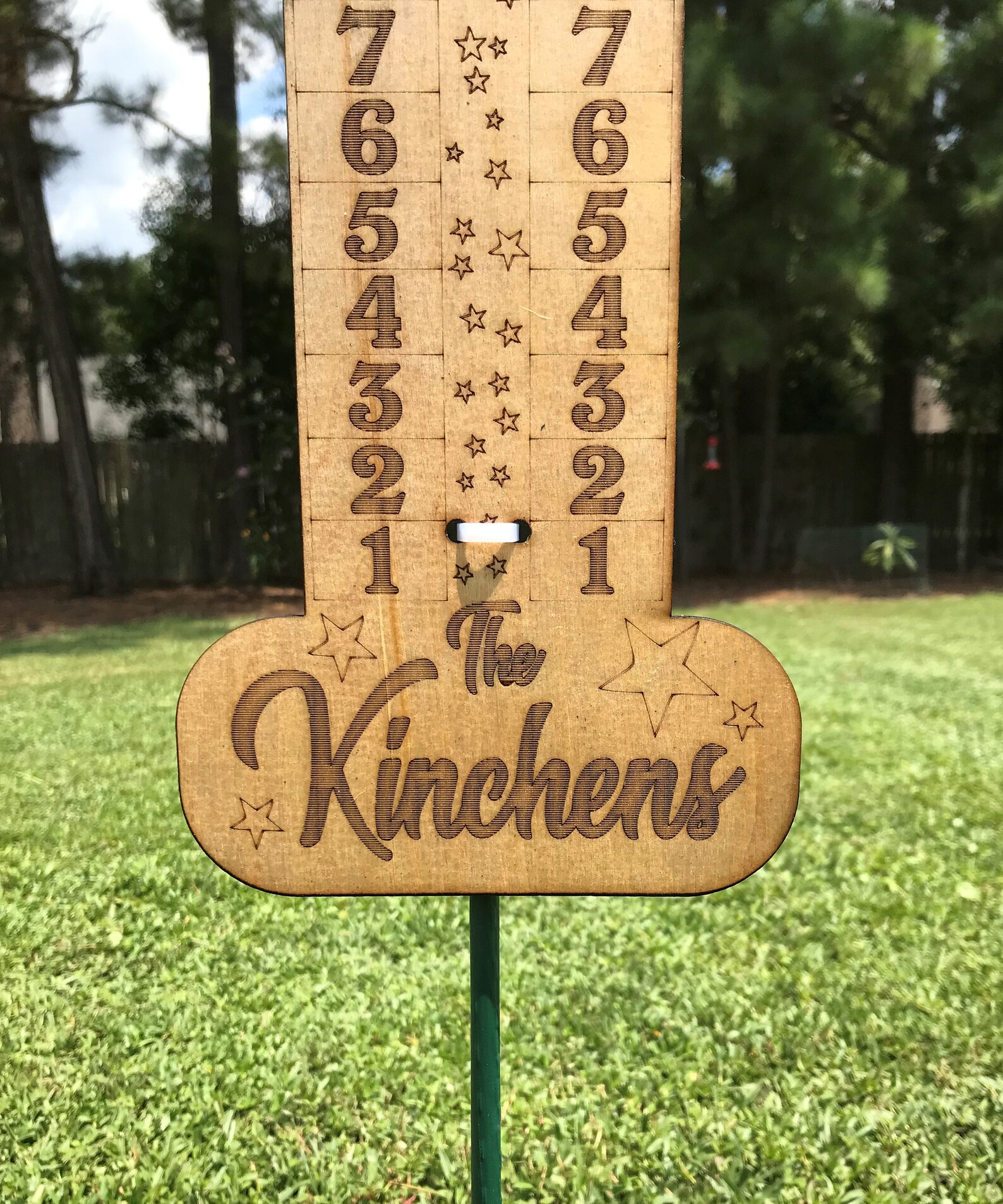 Cornhole Scoreboard Custom Fireworks Theme Backyard Games | Etsy