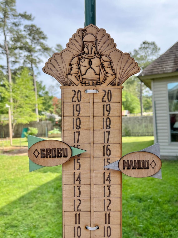 Cornhole Custom Scoreboard Set Backyard Games Scorekeeping - Etsy