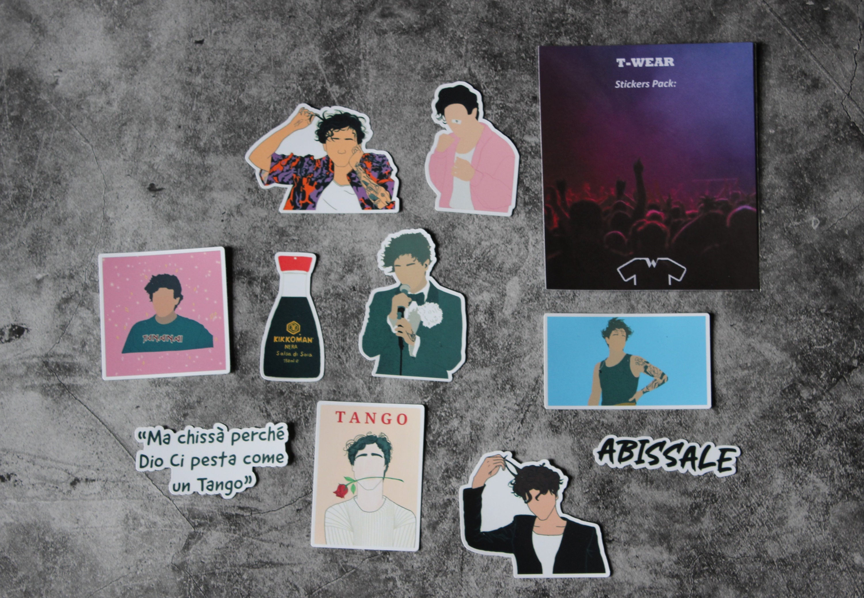 101 Stickers Pack Music Edition: Indie Italia - Etsy
