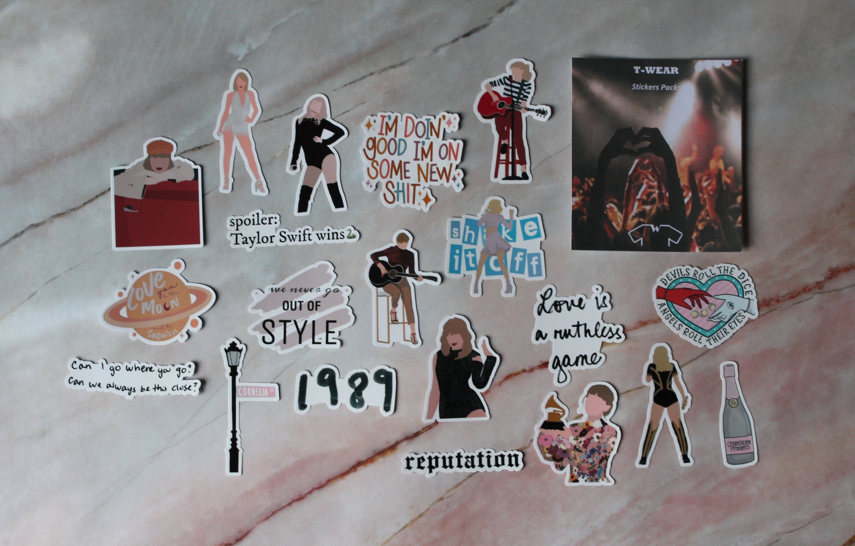 201 Stickers Pack Music Edition: Singer Woman - Etsy