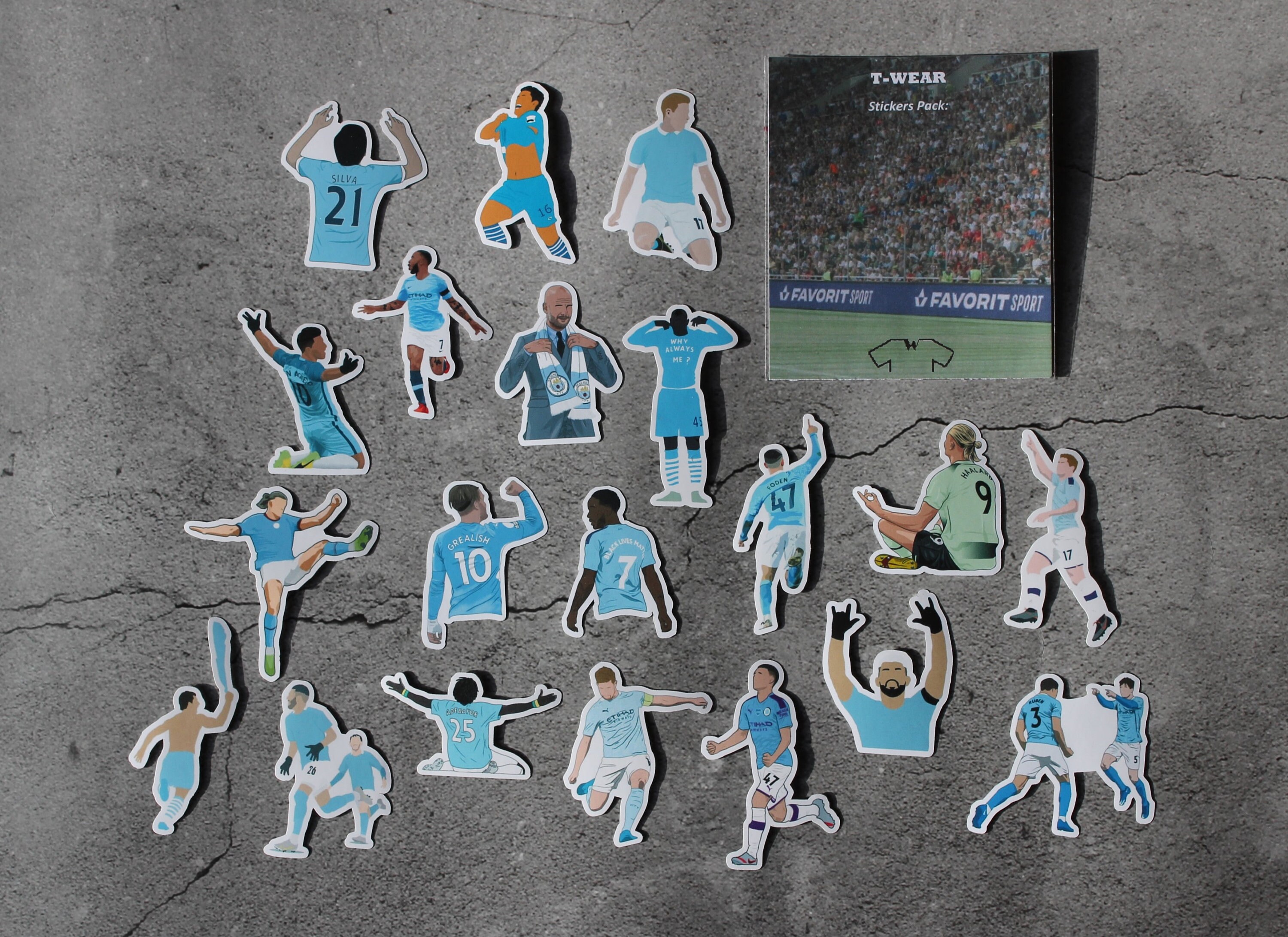 201 Stickers Pack Football Club Edition - Etsy