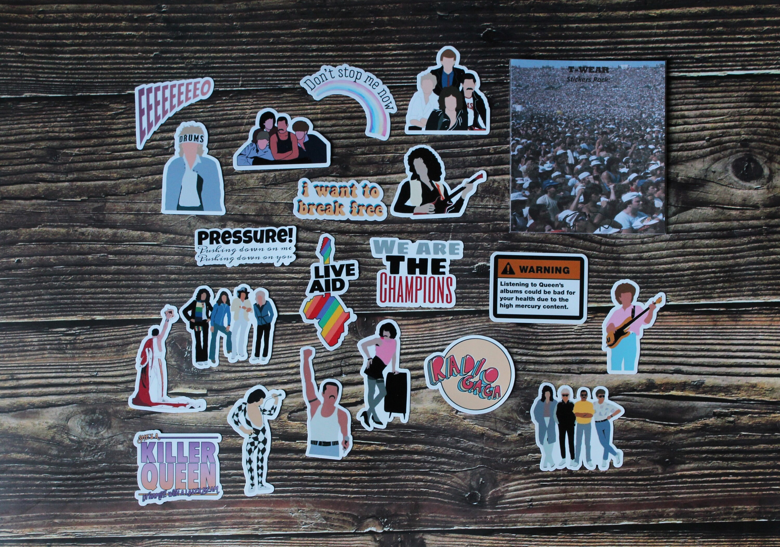 201 Stickers Pack Music Edition: Vintage - Etsy