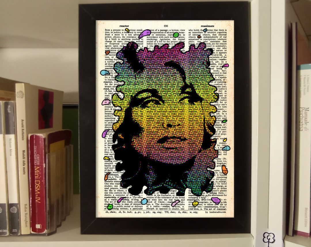 Unique Dolly Singer Pop Art. Dictionary Art. Country Music Poster ...