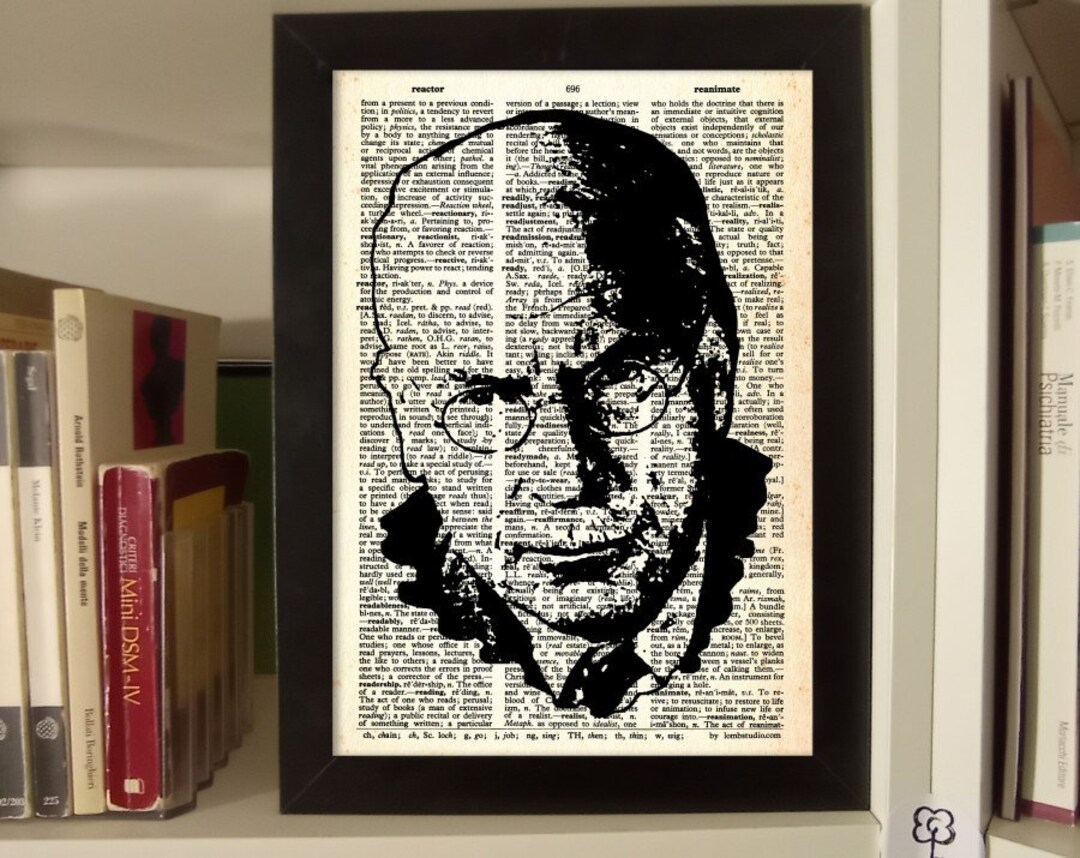 Carl Gustav Jung Art Print. Dictionary Page. Analytic Psychology ...