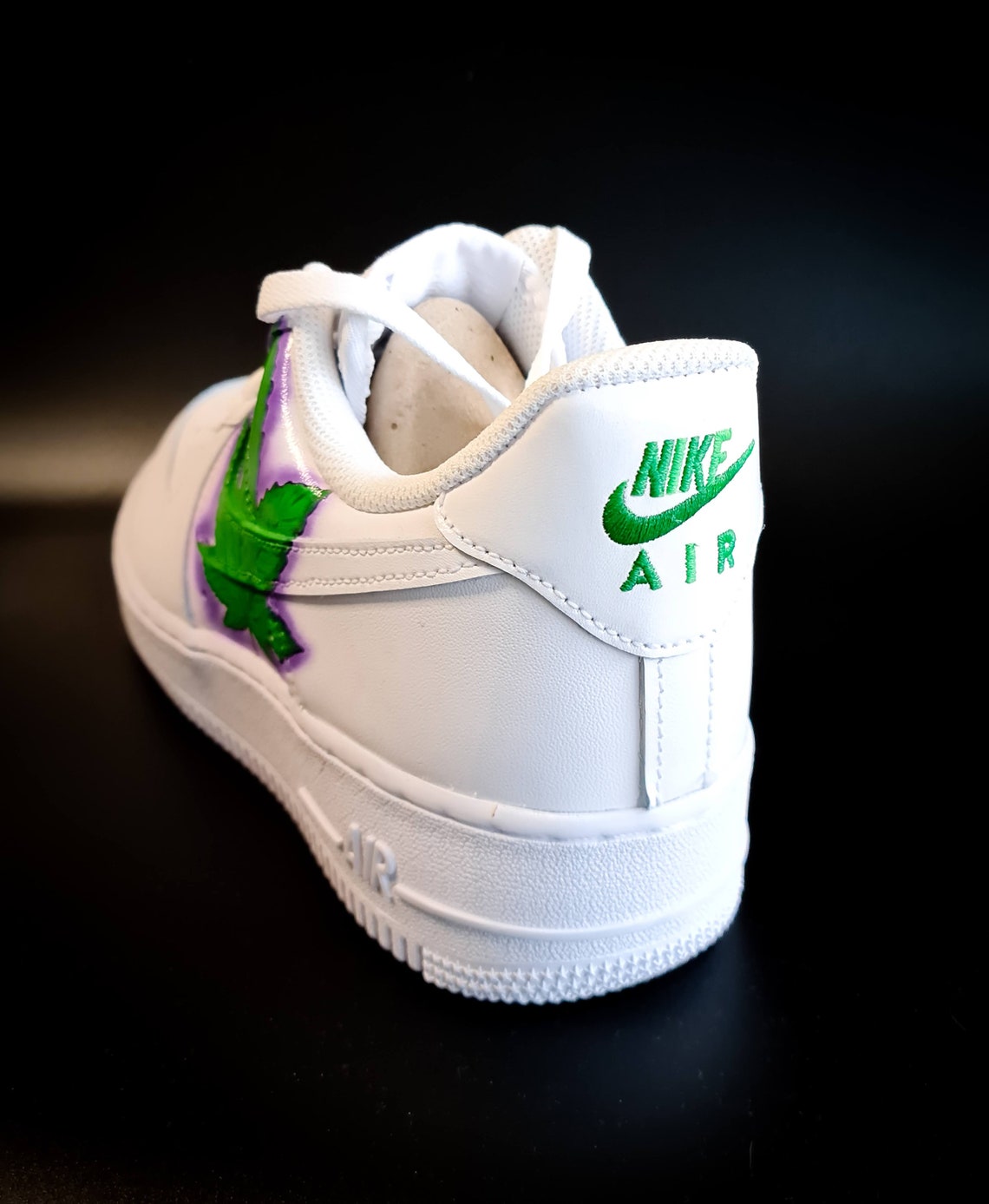 Nike Air force 1 Custom weed - Etsy France