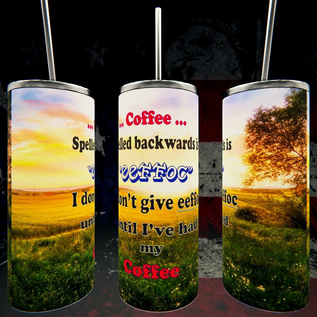 Tumbler eeffoc Coffee - Etsy