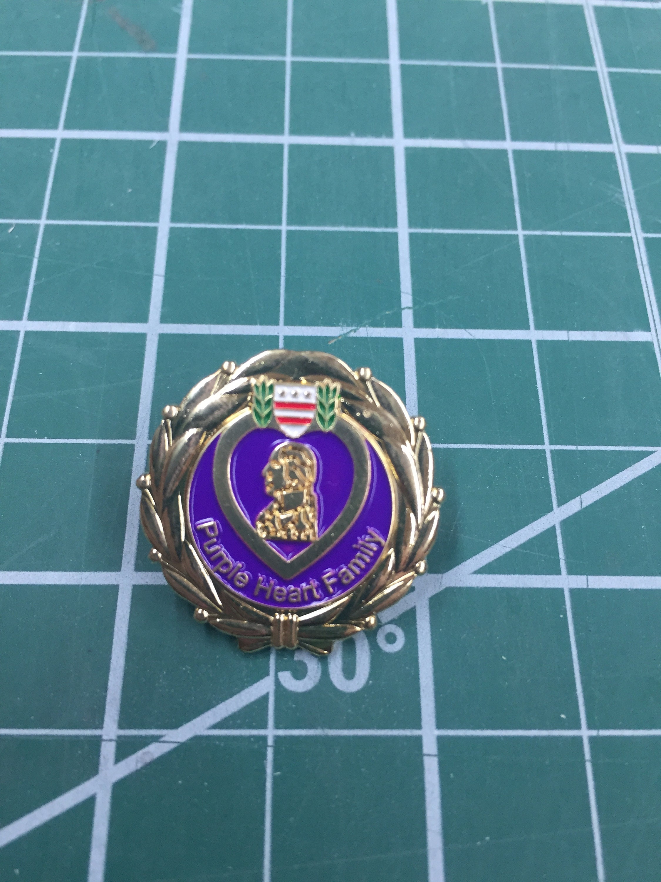Purple Heart Supporter Lapel Pin Packs - Etsy