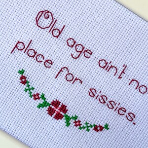 Custom Cross Stitch Needlepoint Picture Frame, Personalised With Unique ...