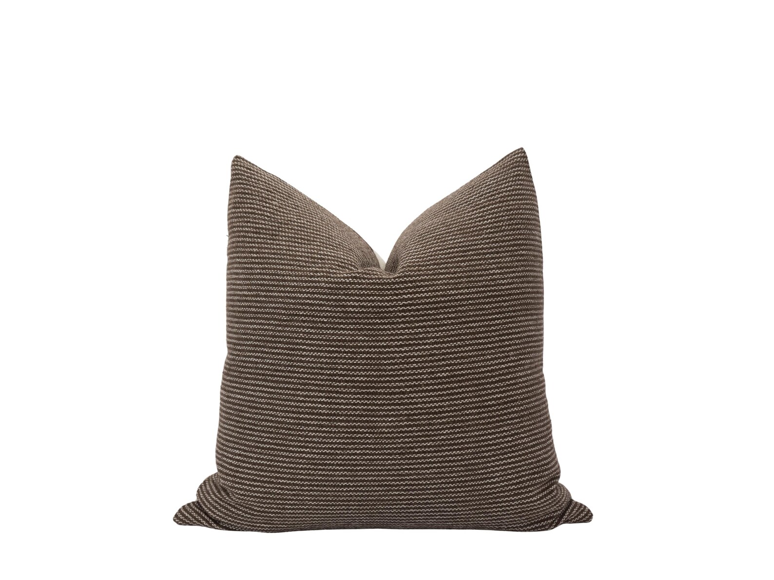 Brown Pillow Cover Set Warm Neutral Pillow Set Block Print Pillow Combo ...