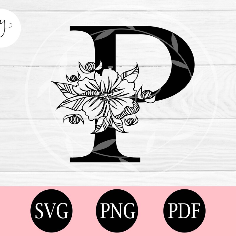 Letter P Svg - Etsy