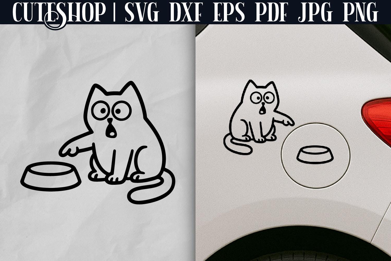 Funny Car Decal SVG - Funny Car Stickers | Bumper Sticker SVG | Car ...