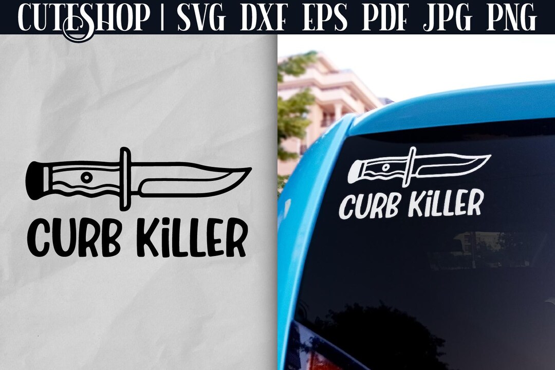 Funny Car Decal SVG - Funny Car Stickers | Bumper Sticker SVG | Car ...