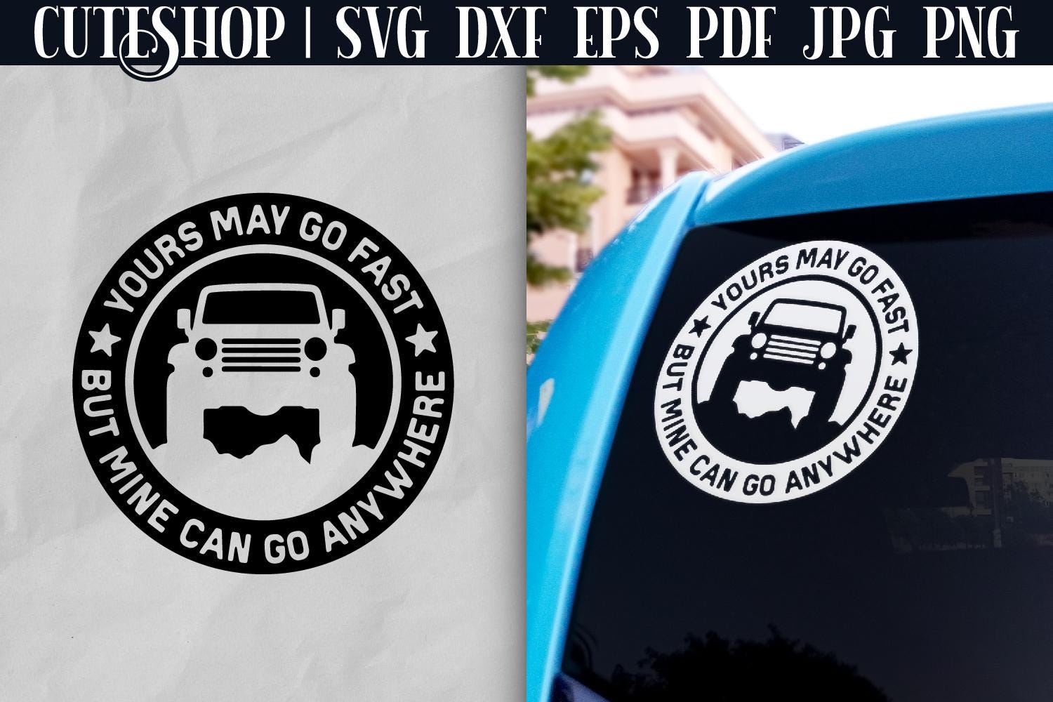 Funny Car Decal SVG - Funny Car Stickers | Bumper Sticker SVG, Car ...