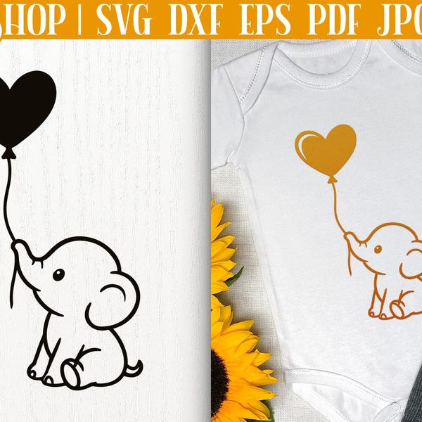 Elephant Balloon - Etsy