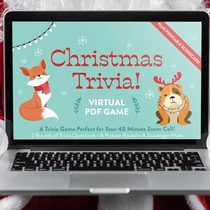 Christmas Virtual Trivia Game! - Etsy