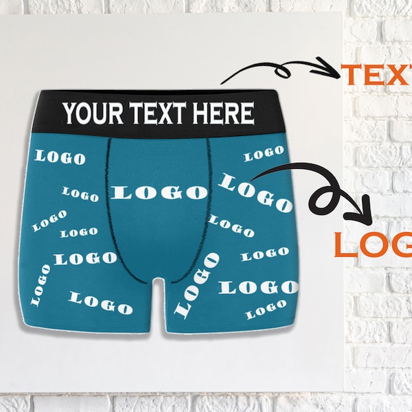 Boxer Shorts With Logo - Etsy