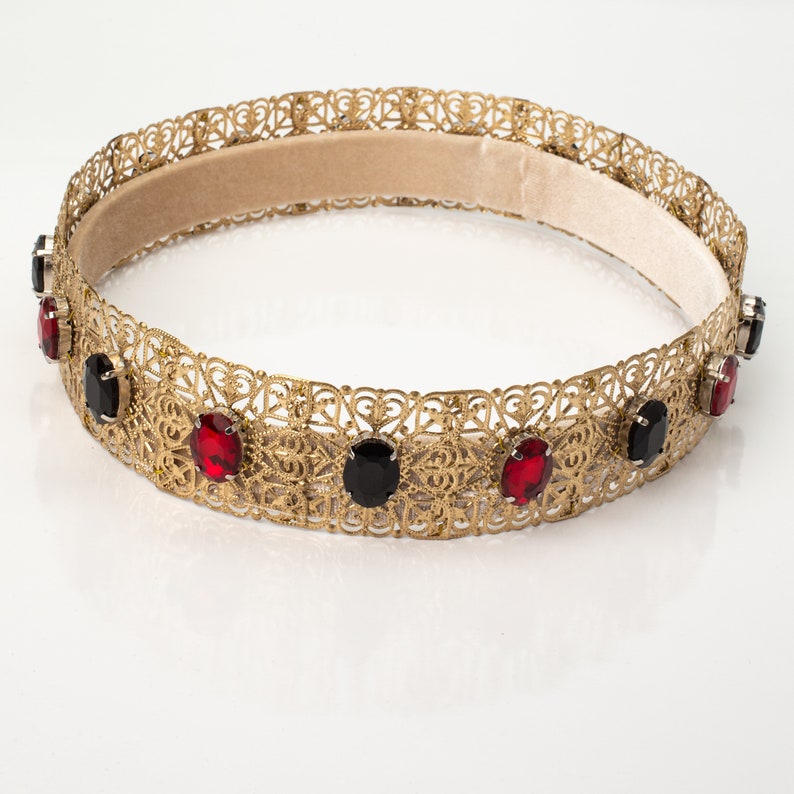 Red Black Crown Gold Crown Gold Mens Crown King Crown Mens - Etsy