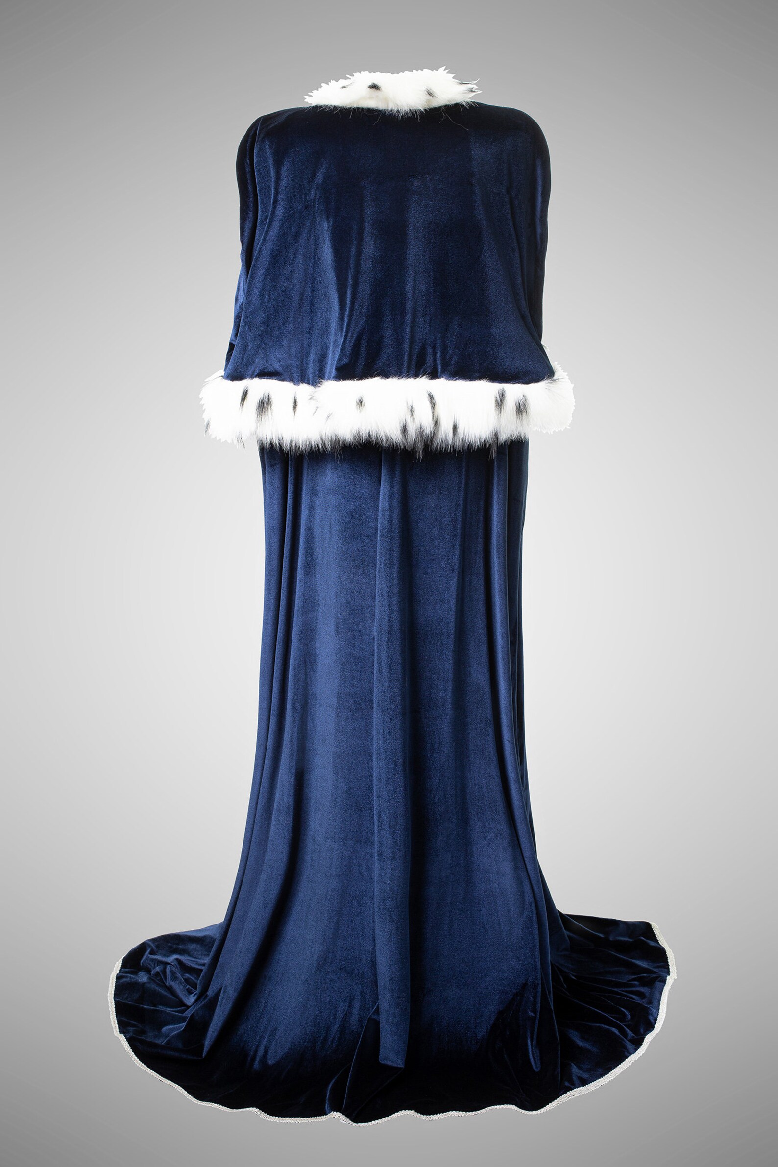 Dark Blue Royal Cape Royal Cape King Royal Cape Women Cape - Etsy