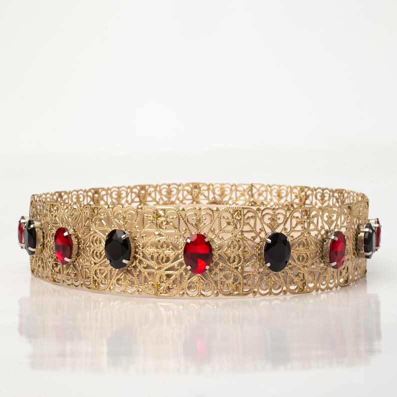 Red Black Crown Gold Crown Gold Mens Crown King Crown Mens - Etsy